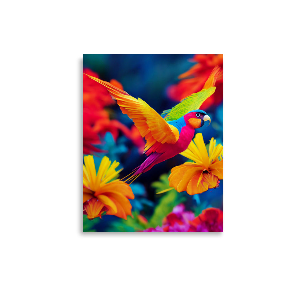 Natural Habitat: Vibrant - Luster Poster – MyAiRT